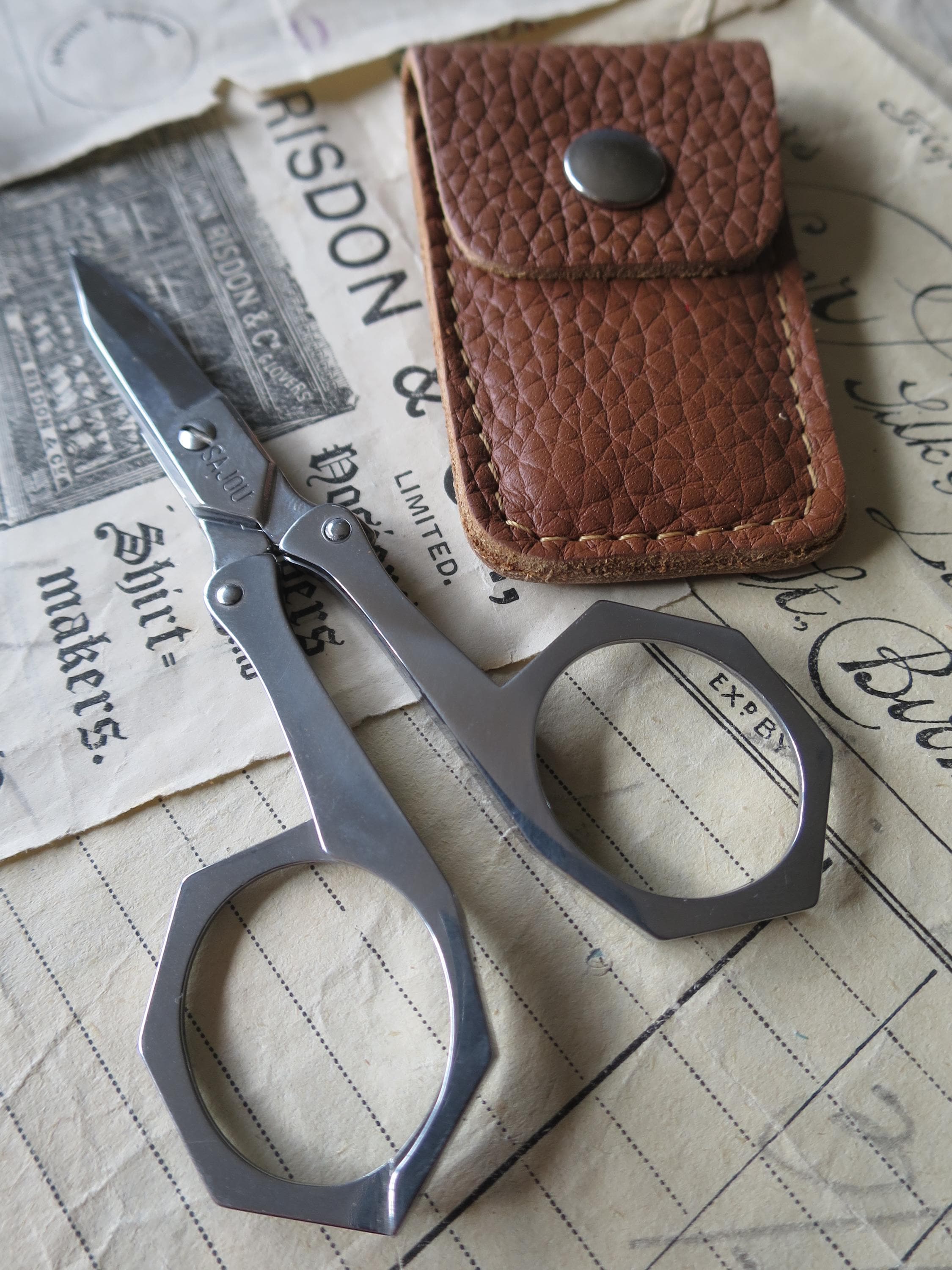 Sajou Folding Travel Embroidery Scissors Penelope Textiles Ltd